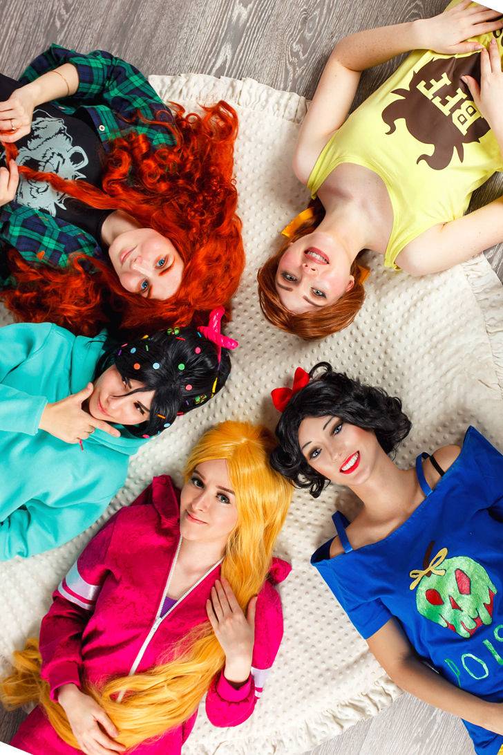 Disney girls sleepover (Ralph Breaks the Internet) | Scrolller