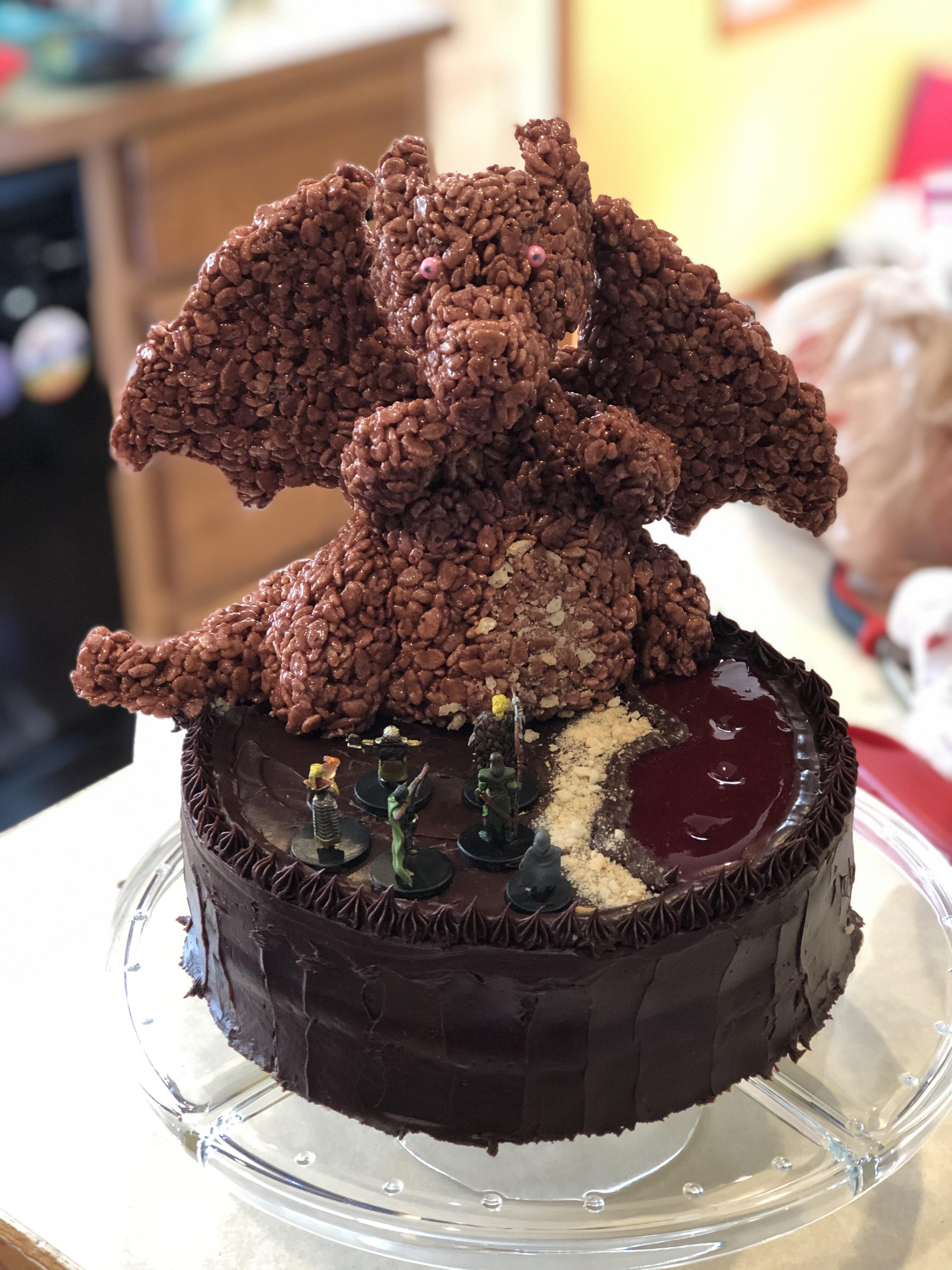 DnD birthday cake, no play-doh in sight | Scrolller