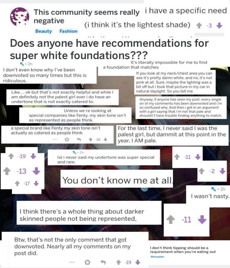 Does anyone have recommendations for super white foundations??? | Scrolller