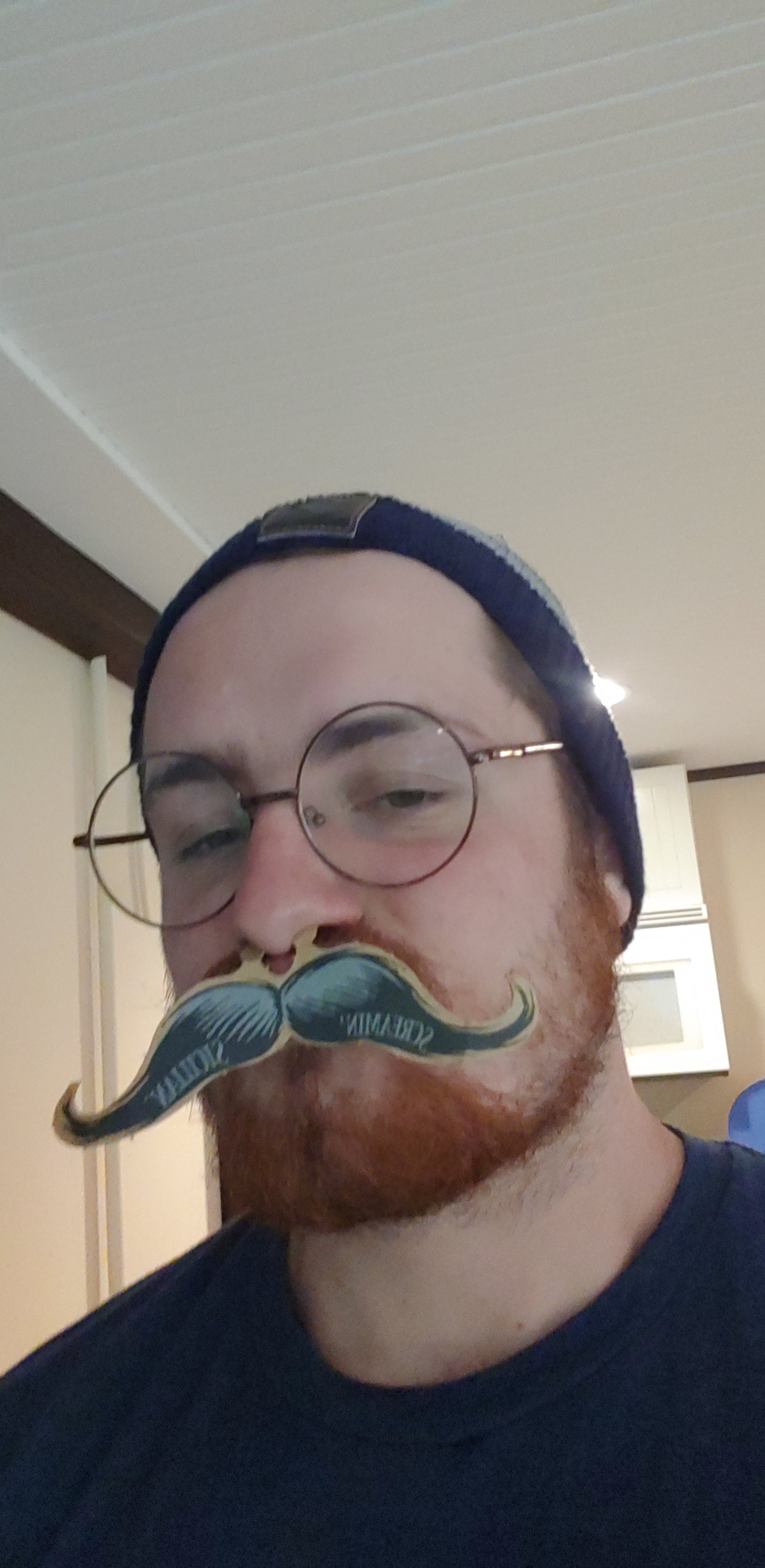 Does it count if just my beard is red? | Scrolller