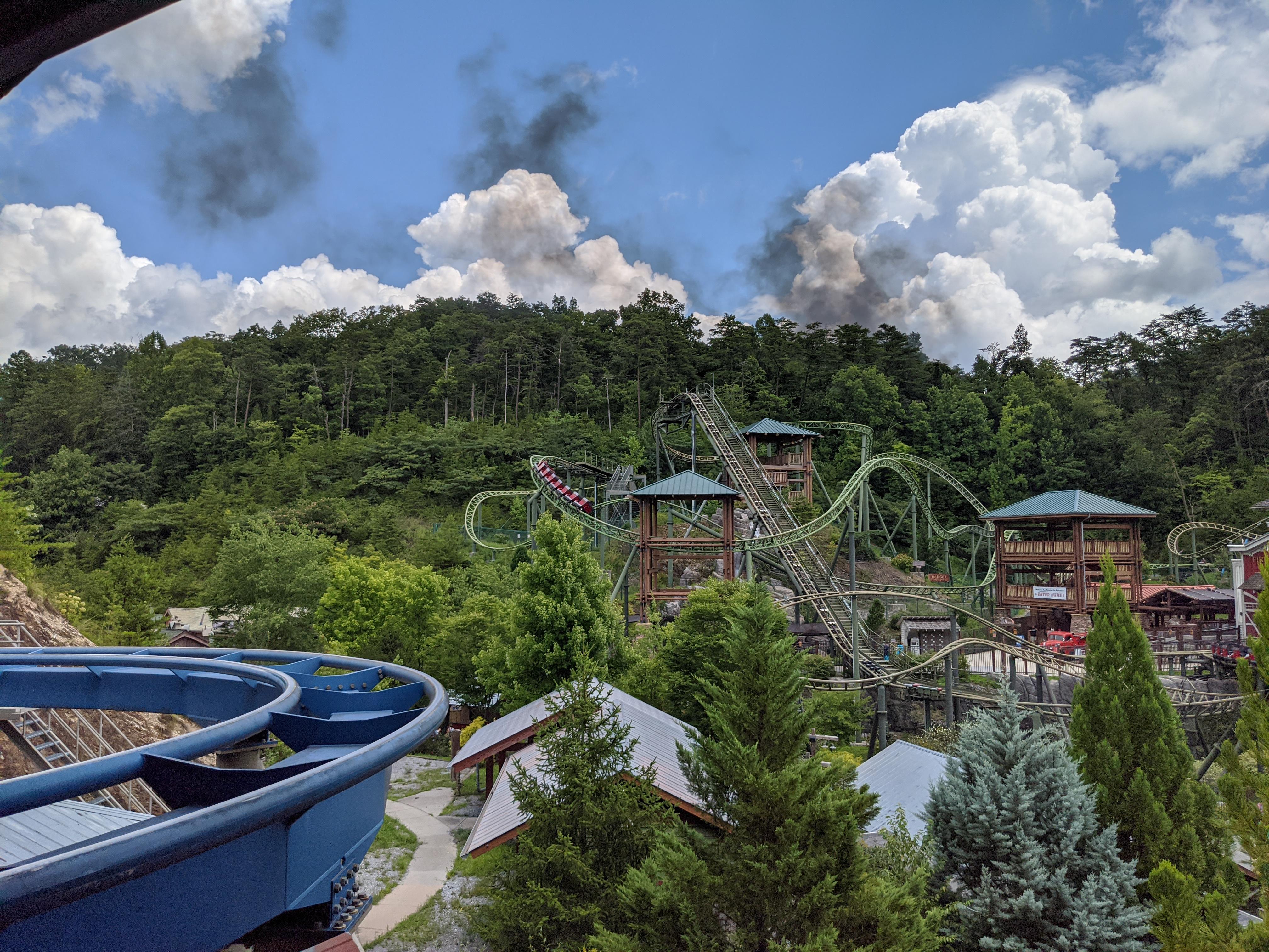 [Dollywood] is probably one of the prettiest and best located parks in the world! | Scrolller