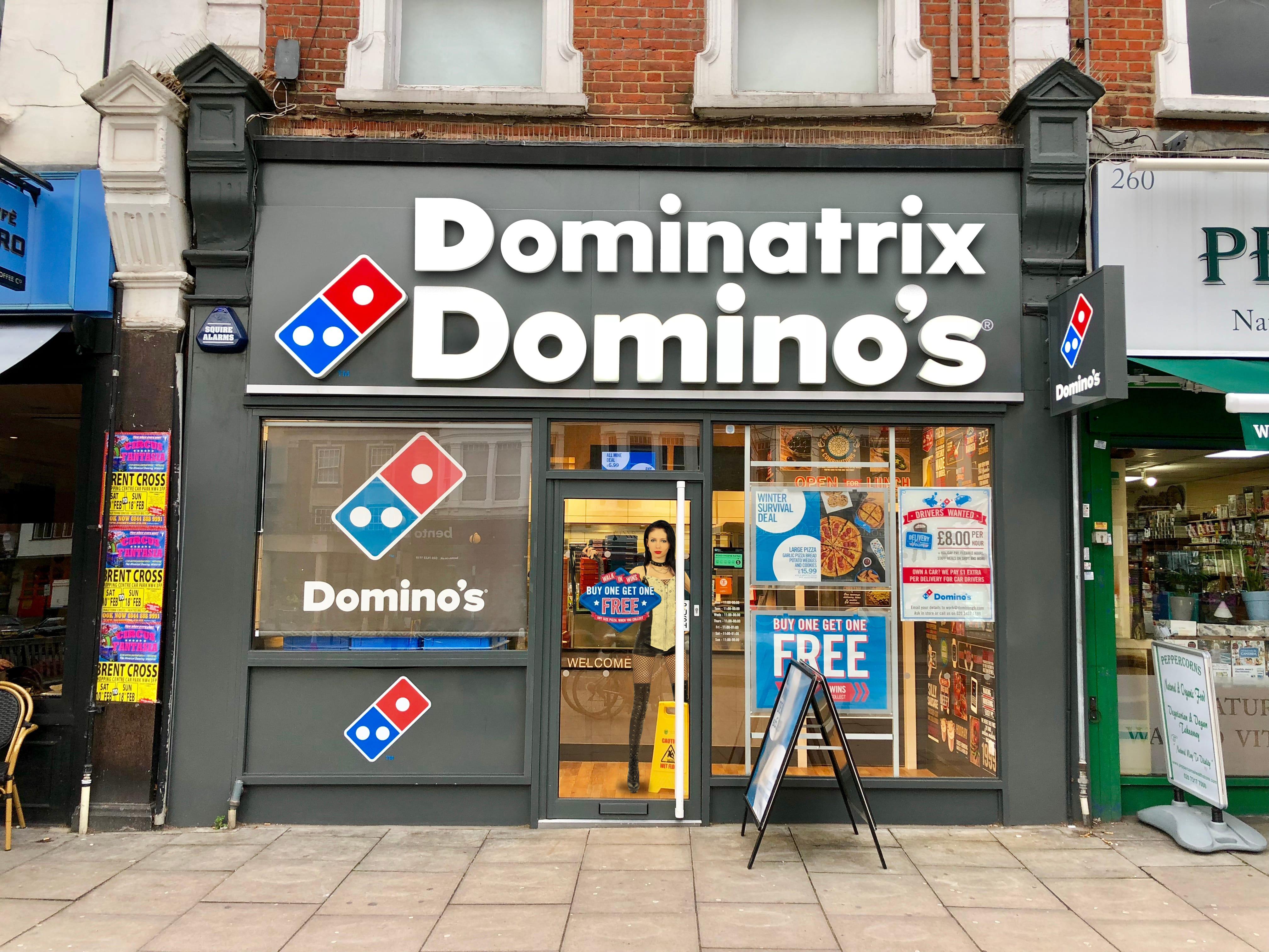 Dominatrix Domino's | Scrolller
