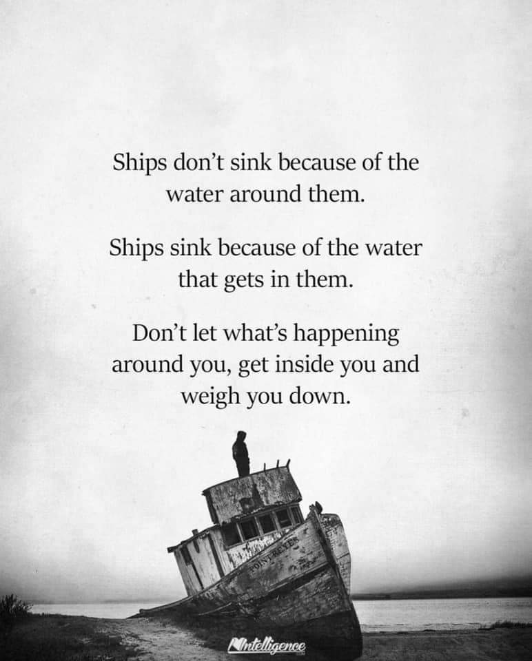 Don't forget you're unsinkable. | Scrolller