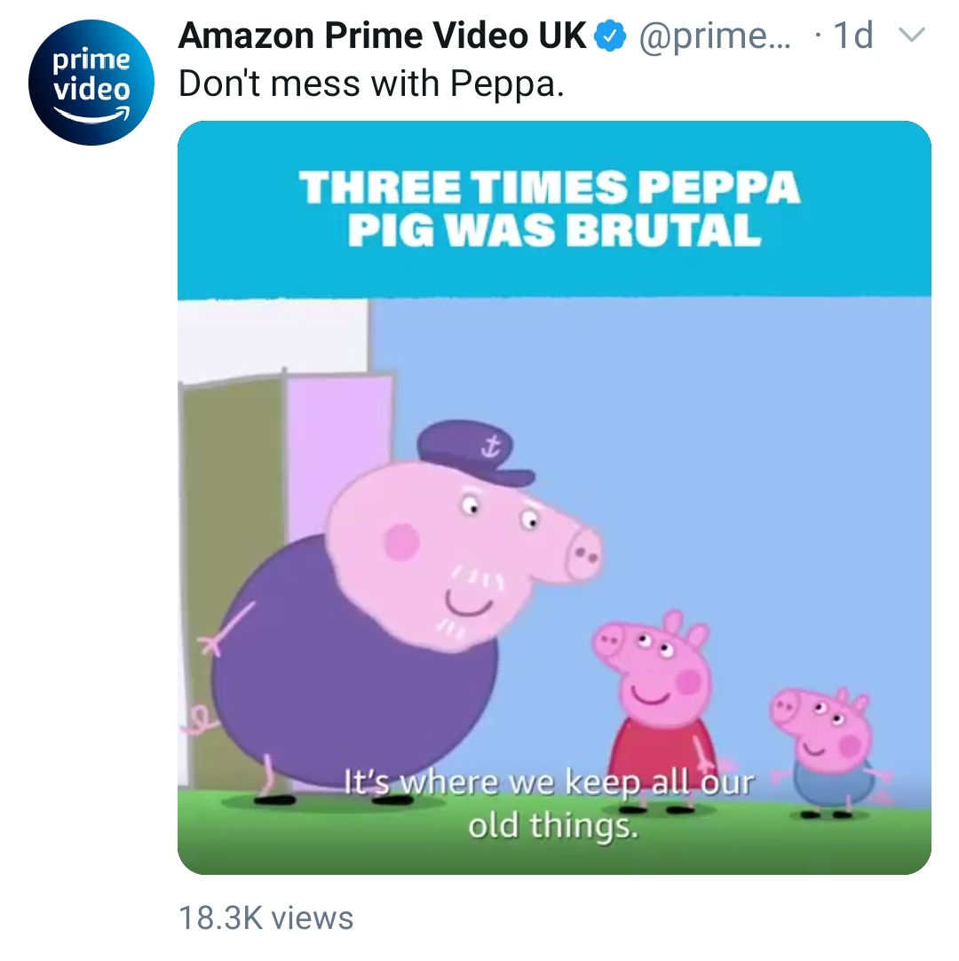 Don't mess with Peppa. | Scrolller