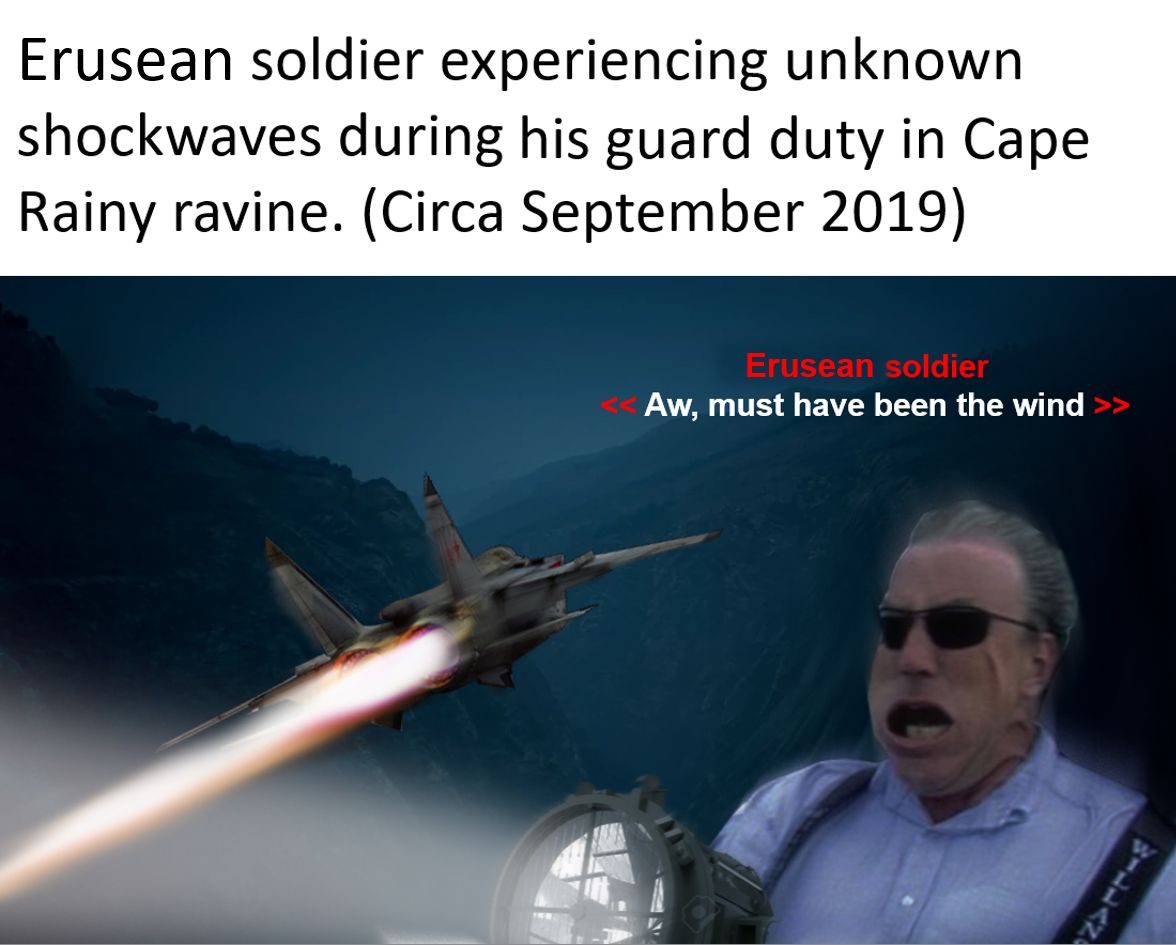 Don't mind me, just passing by at Mach 3 | Scrolller