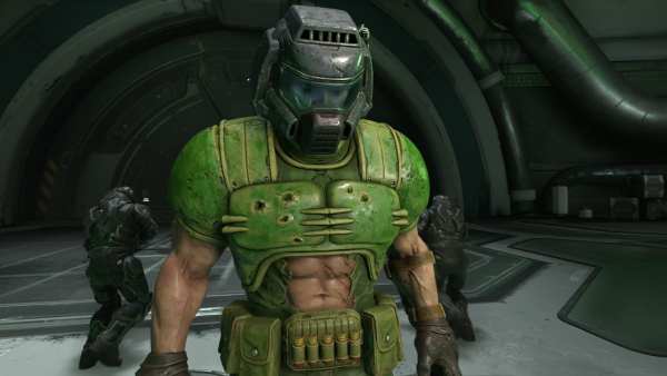 Doomguy and his much-needed ab window | Scrolller