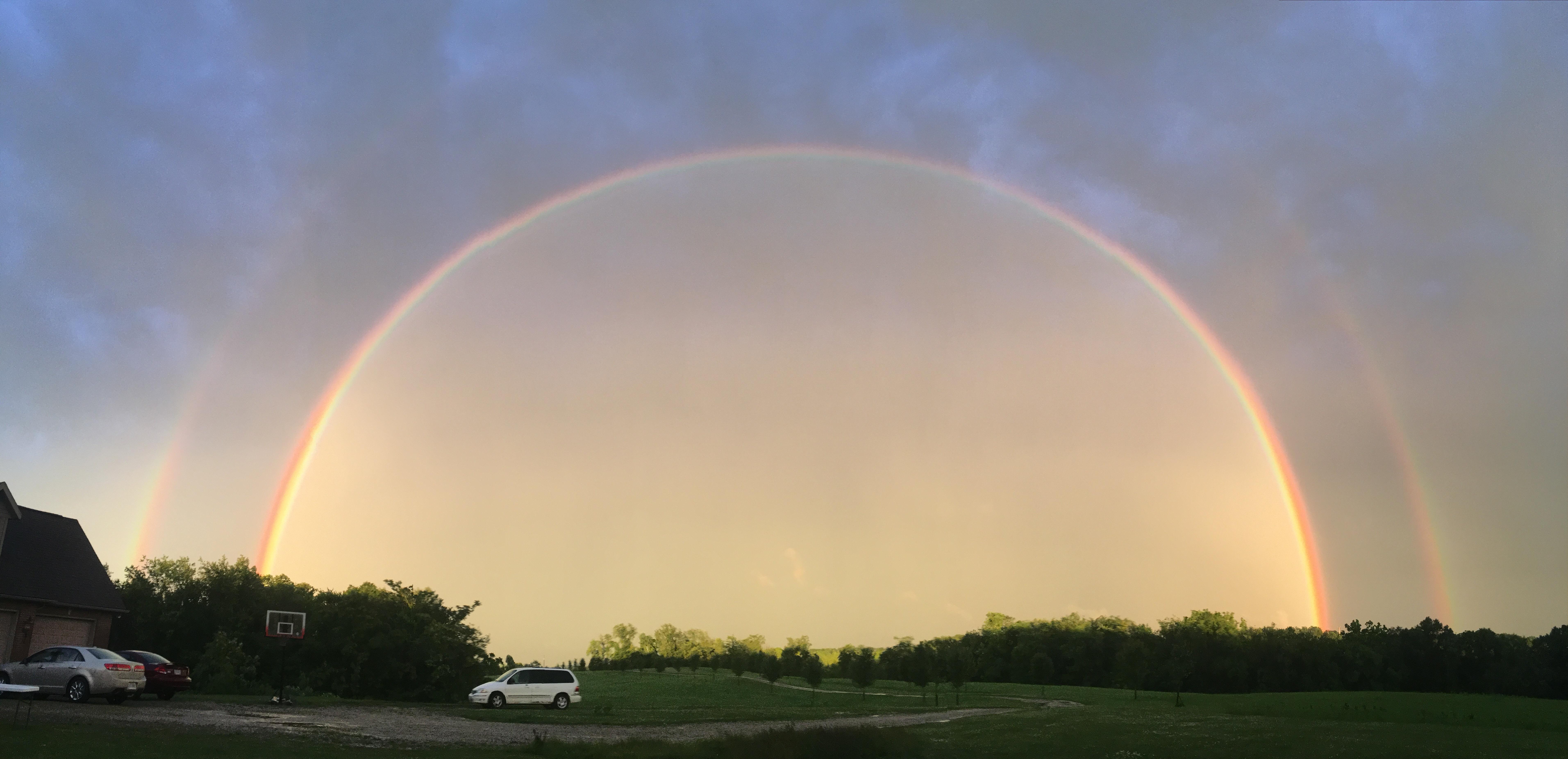 Double rainbow 🌈 | Scrolller