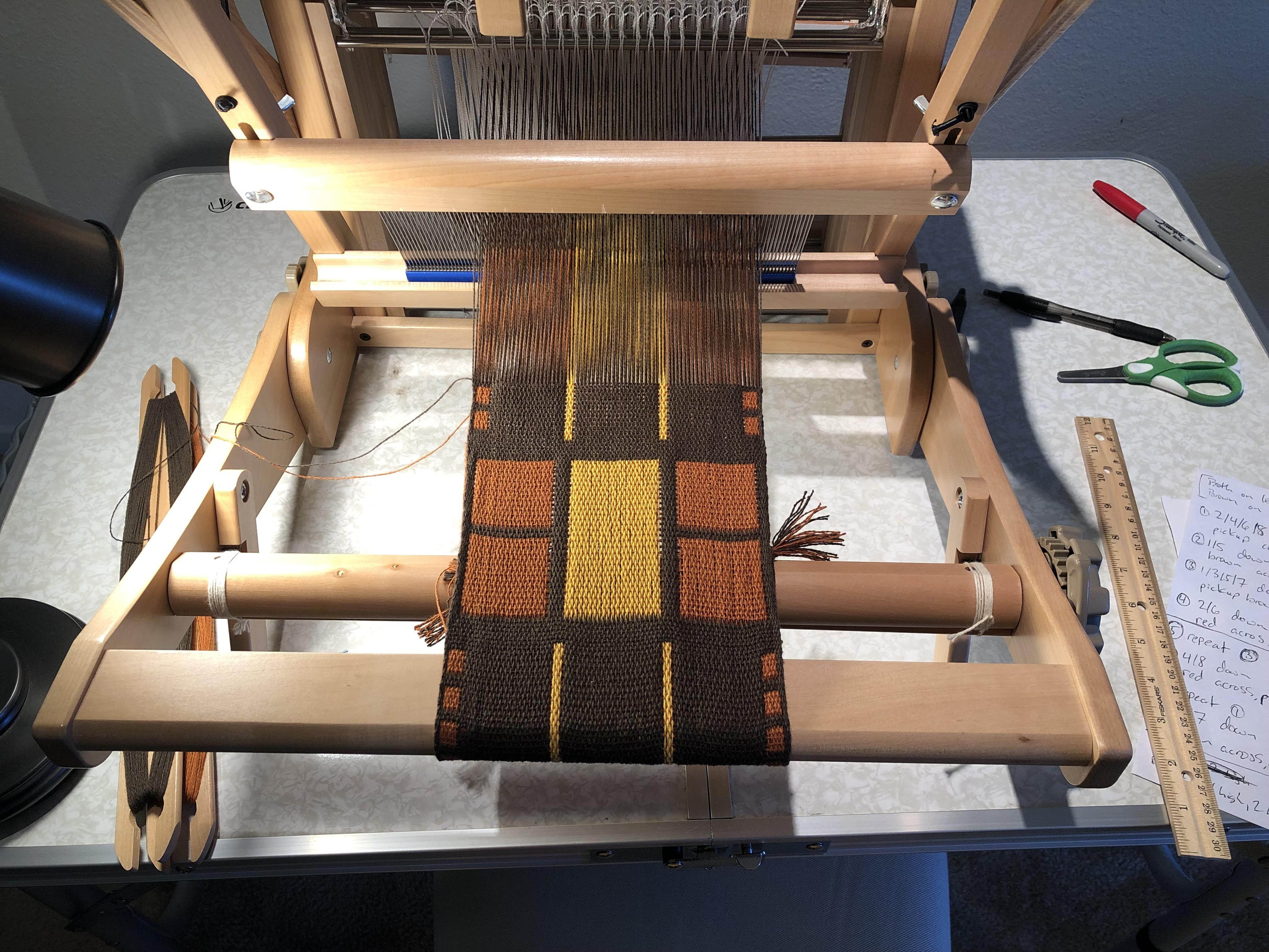 Double weave coming along nicely! | Scrolller