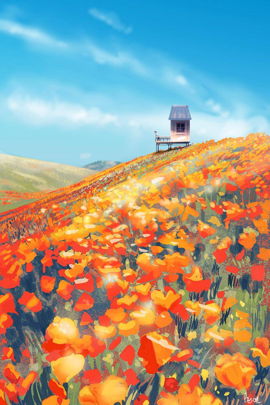 Doux pays de mon enfance, Pascal Campion, 2020 [945 x 1417] | Scrolller