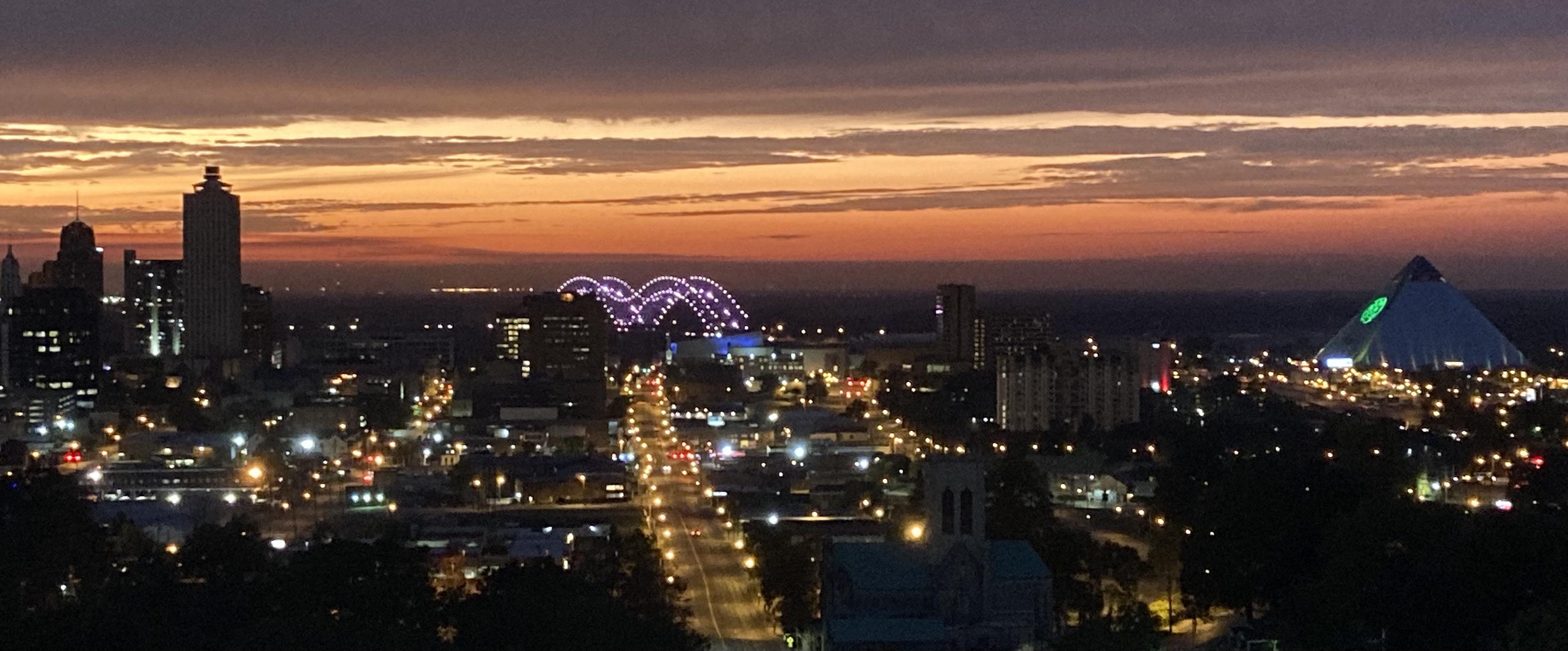 Downtown Sunset | Scrolller