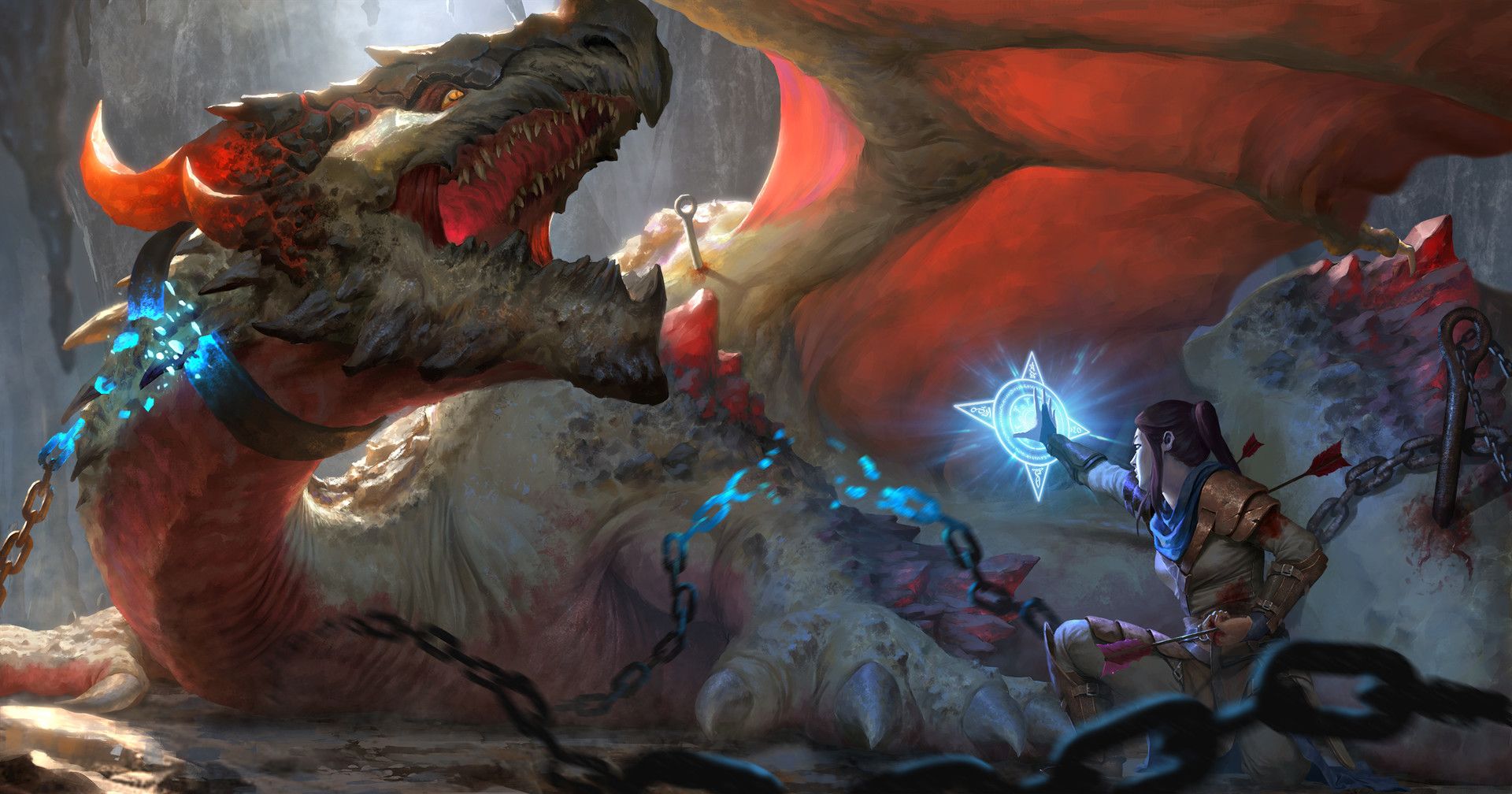 Dragon and Rider by Iqnatius Budi | Scrolller