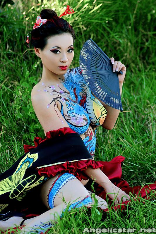 Discover more like Bodypaint: Dragon geisha 1 and Related Content | Scrolller