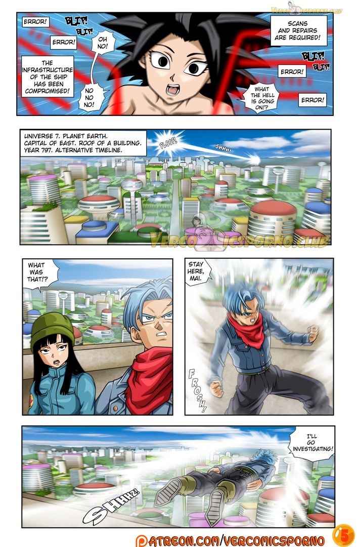 Drah Navlag Trunks And Caulifla Dragon Ball Super [english] Scrolller