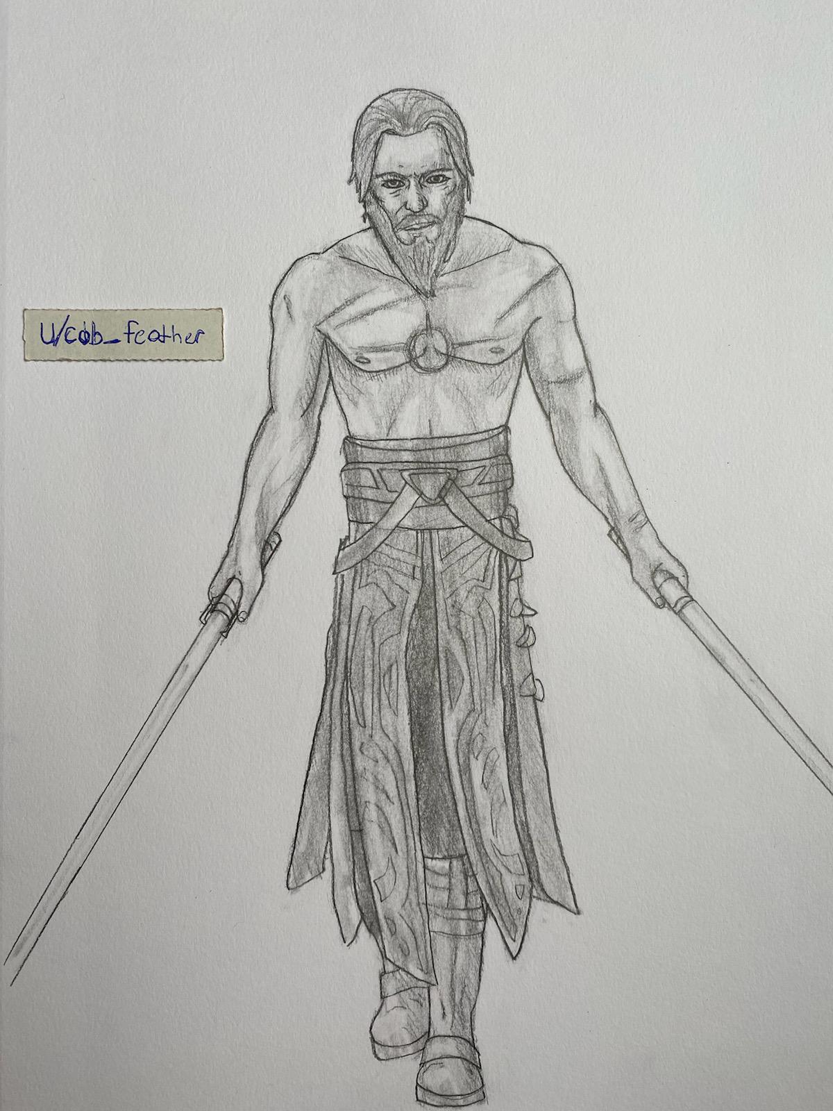 Drawing almost every star wars character day 90! Taron Malicos | Scrolller