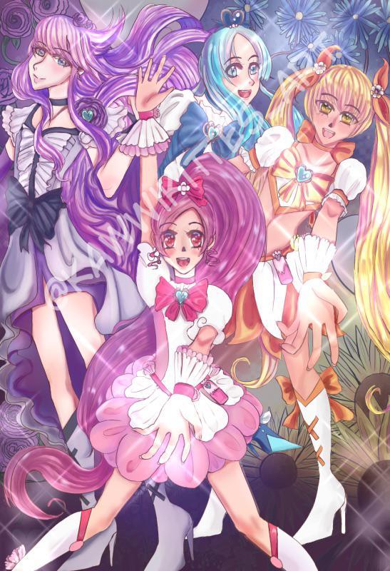 Drawing I made of heartcatch Precure | Scrolller