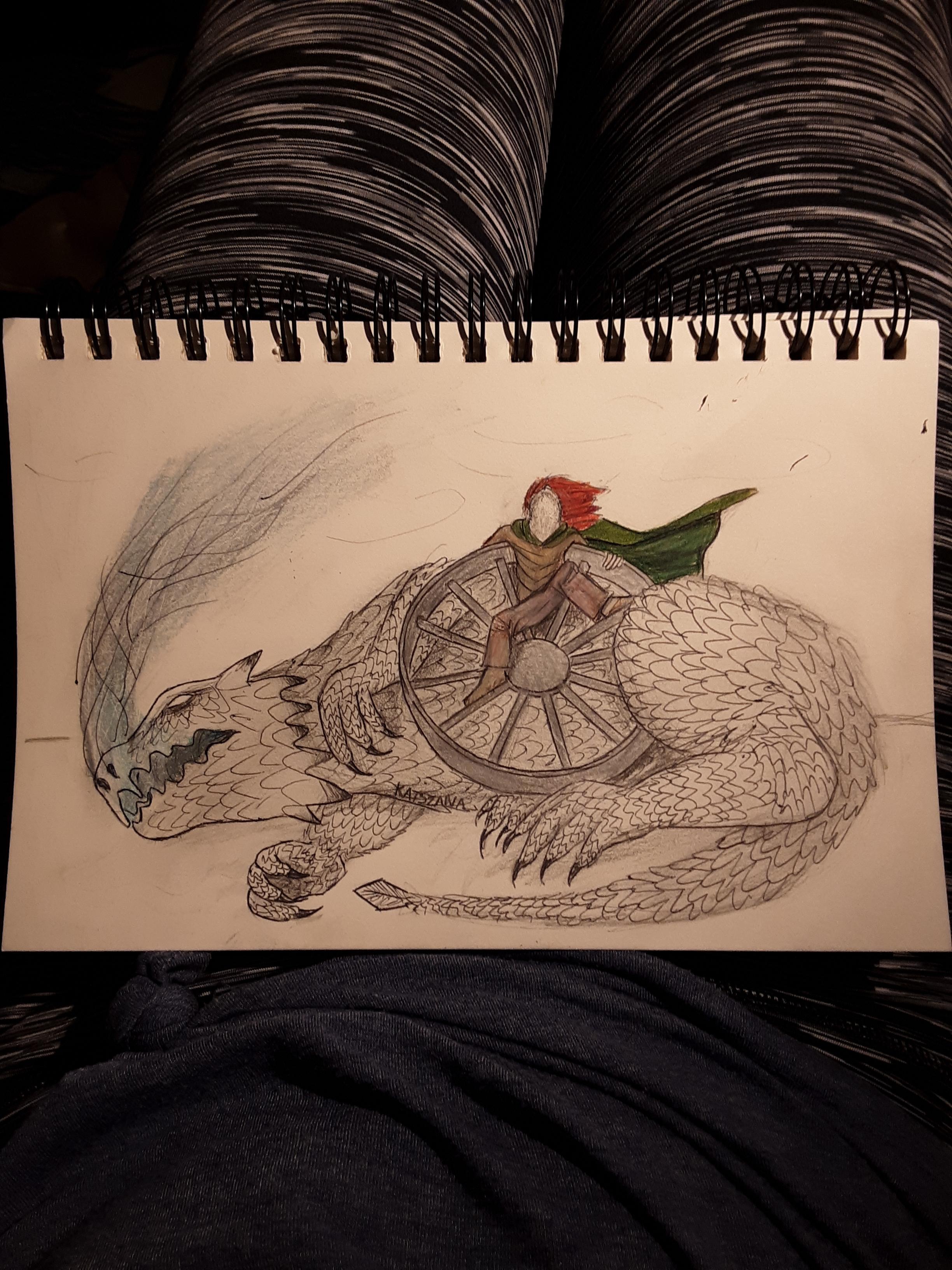 Drew one of my favorite scenes from the first book | Scrolller