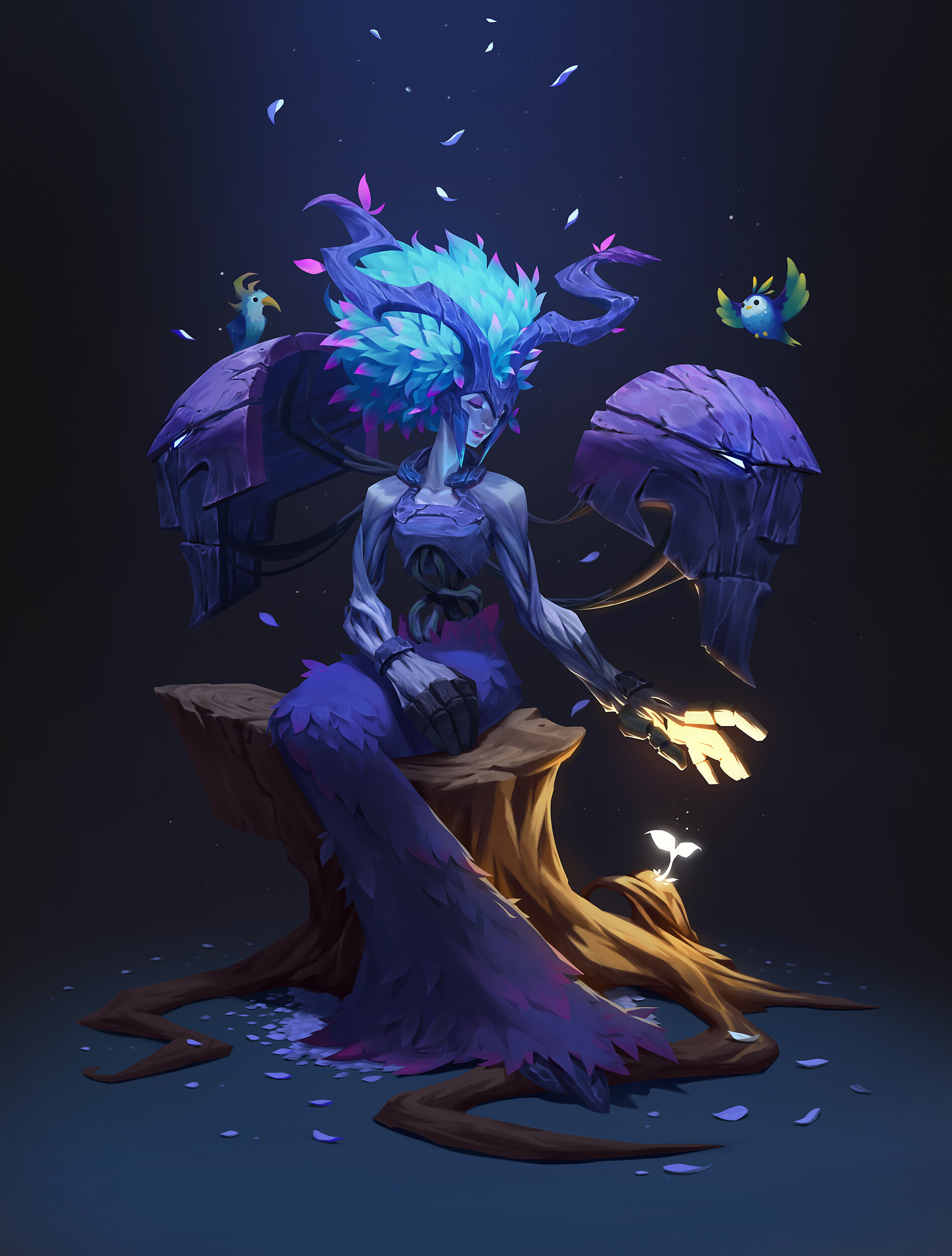 Dryad by Hachi Li | Scrolller