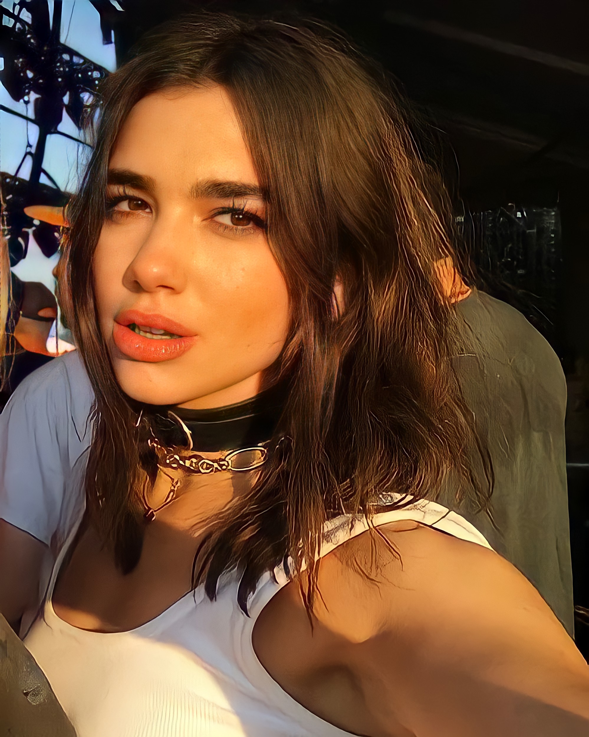 Dua in her iconic choker... Is a pleasure to our dicks | Scrolller