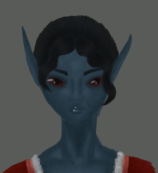 Dunmer noble woman | Scrolller