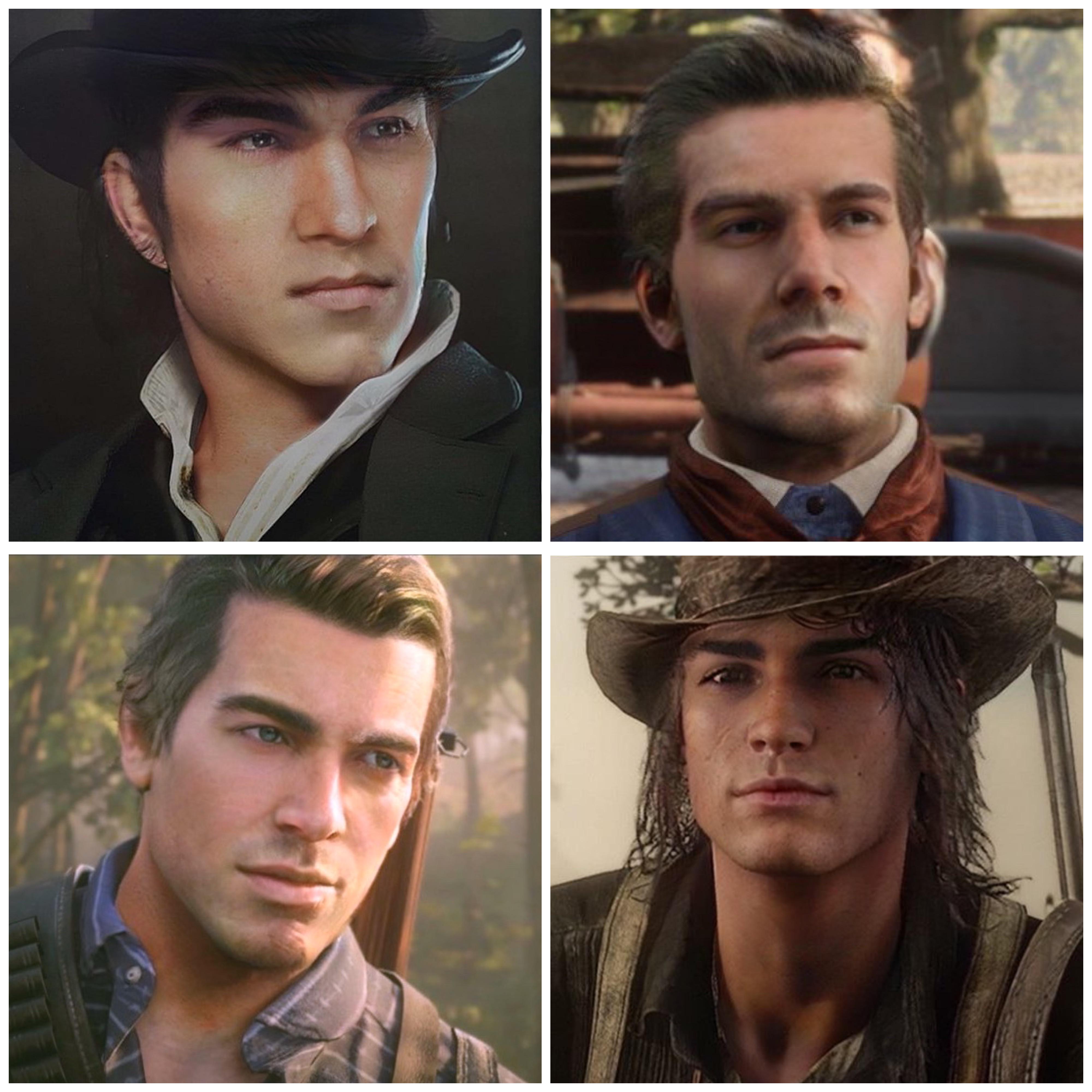 Dutch, Hosea, Arthur, and John | Scrolller