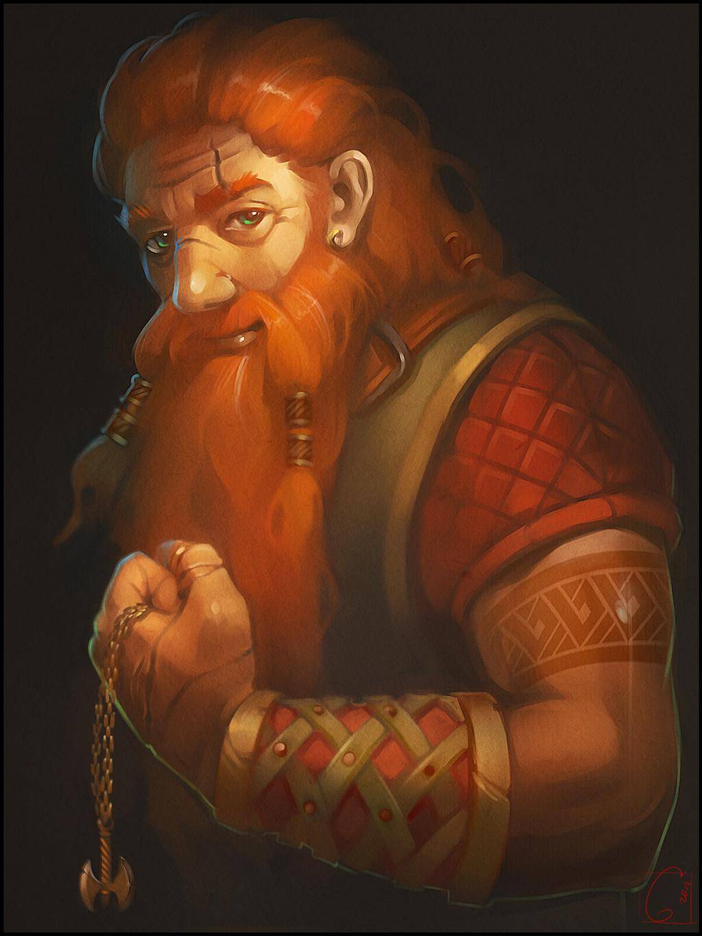 Dwarf by Alexandra Khitrova (GaudiBuendia) | Scrolller