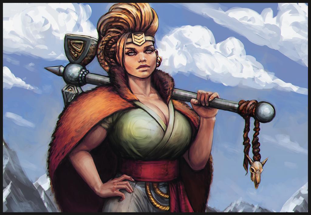 Dwarf Lady by Kastep | Scrolller