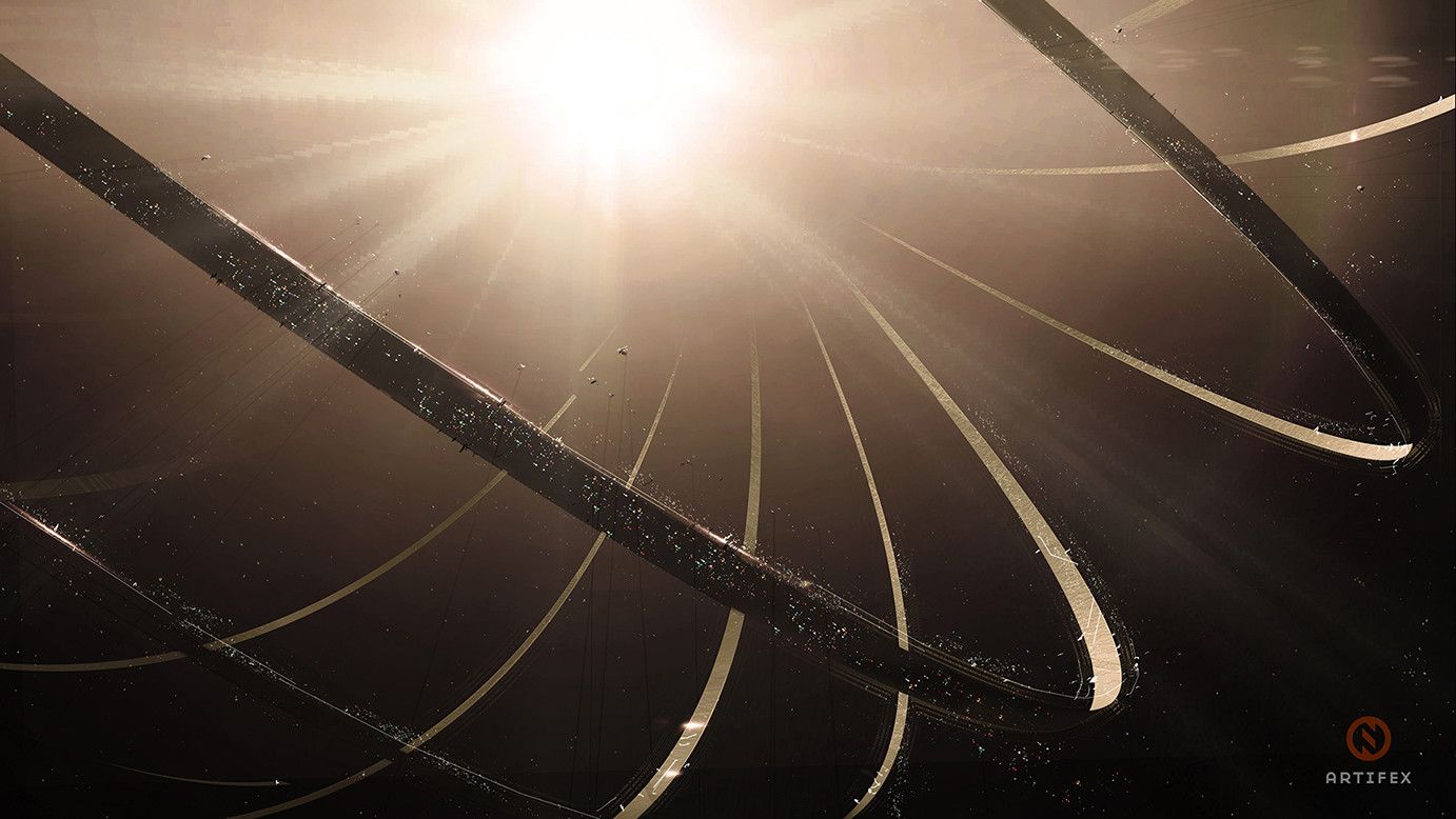 Dyson sphere by Mitchell Stuart | Scrolller