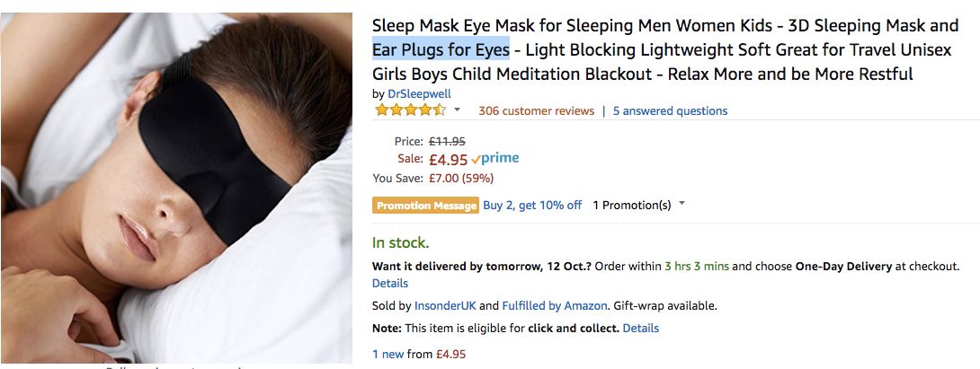 Ear Plugs for Eyes... finally | Scrolller