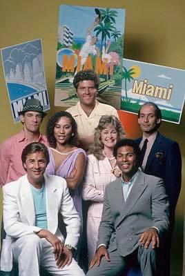 Early, rarely seen 1984 Miami Vice cast photo. | Scrolller
