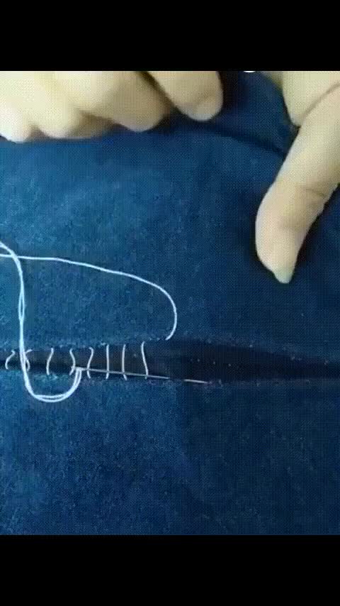 Easy way to sew an incision closed | Scrolller