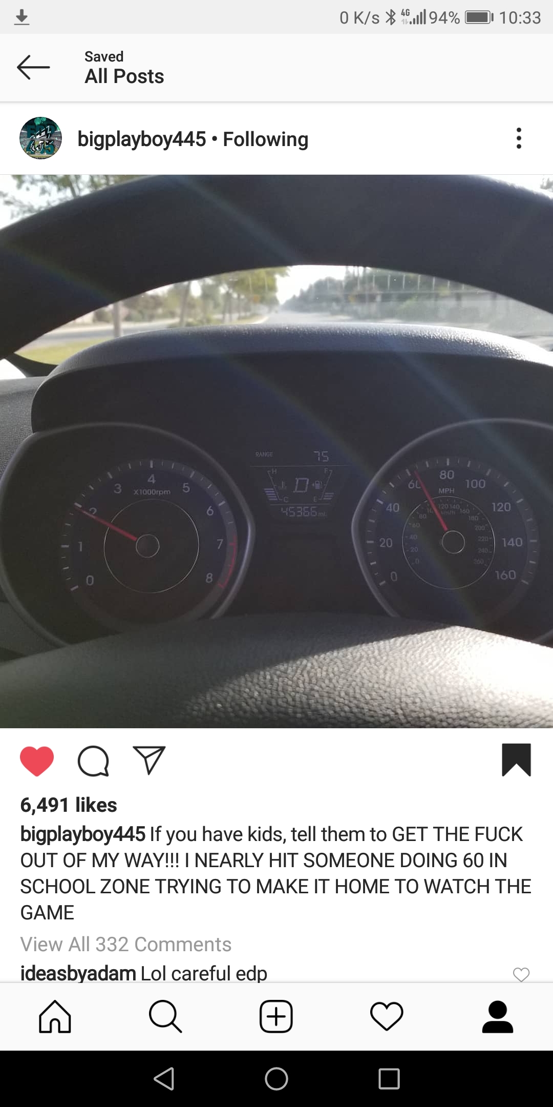 EDP's ig is something else. | Scrolller