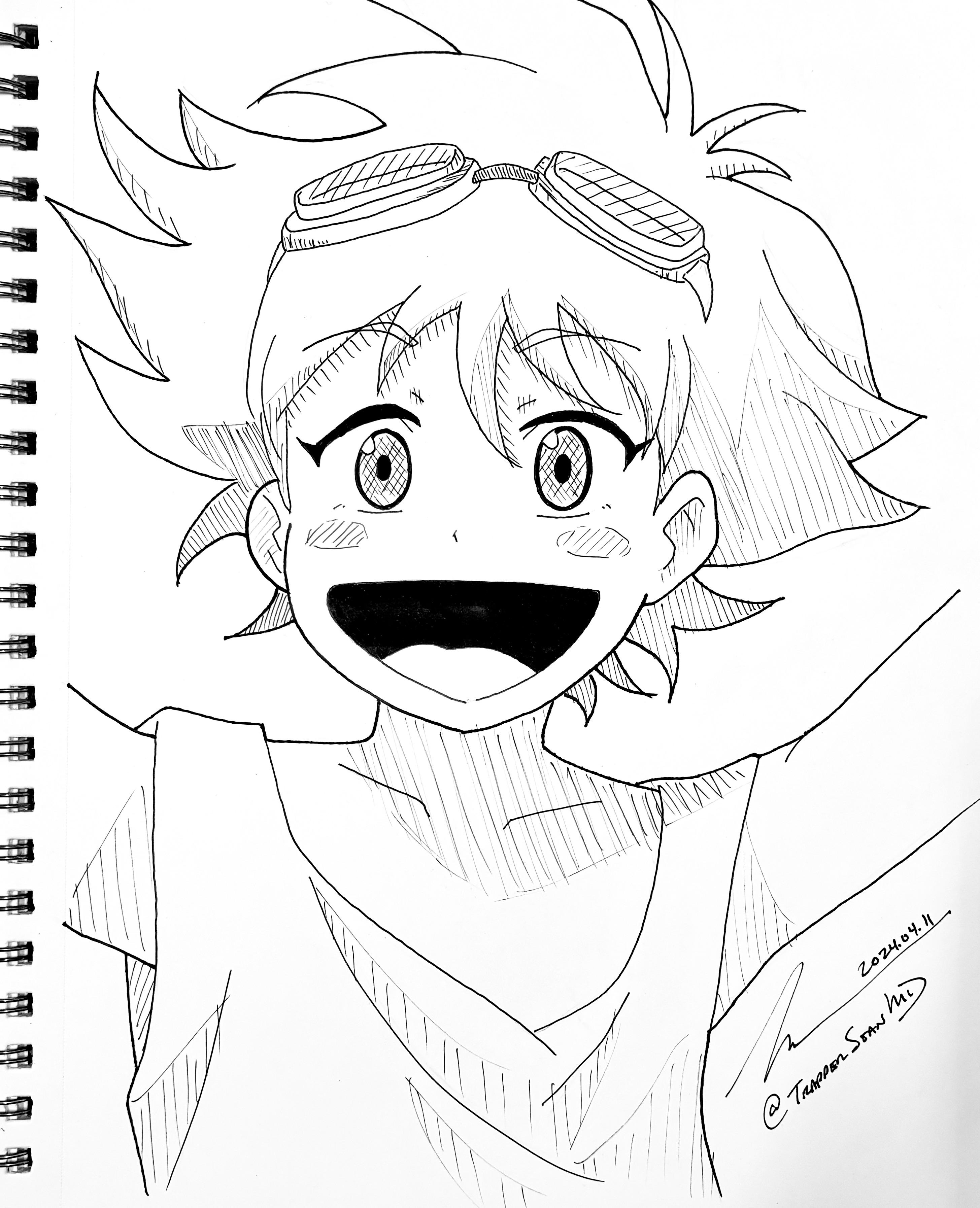 Edward, lineart by me | Scrolller