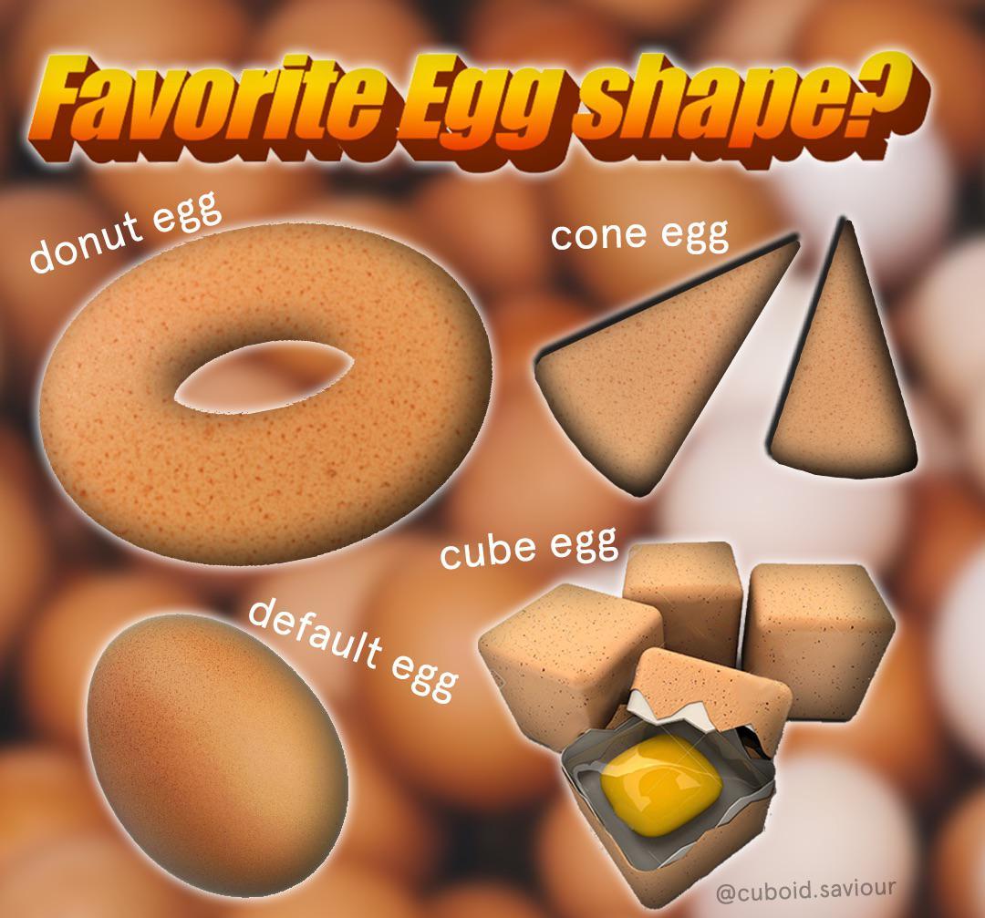 What’s your favorite Egg shape? | Scrolller