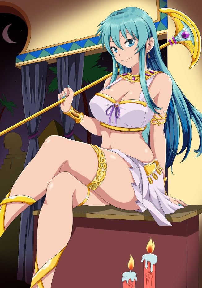 Eirika dressed like an Egyptian (revista-paradoja) | Scrolller