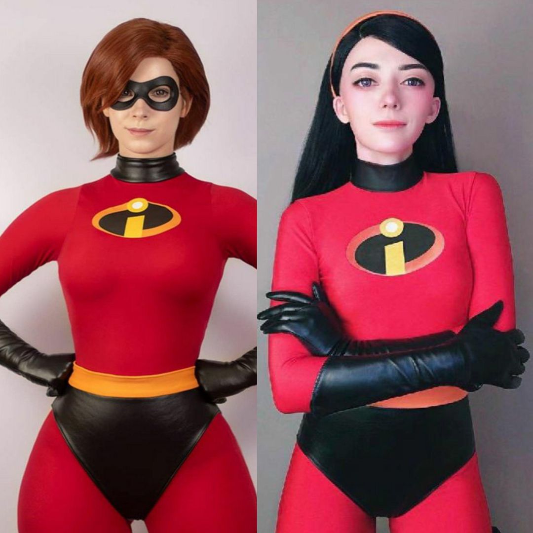 Elastigirl by enjinight and Violet Parr by olkaaklo | Scrolller