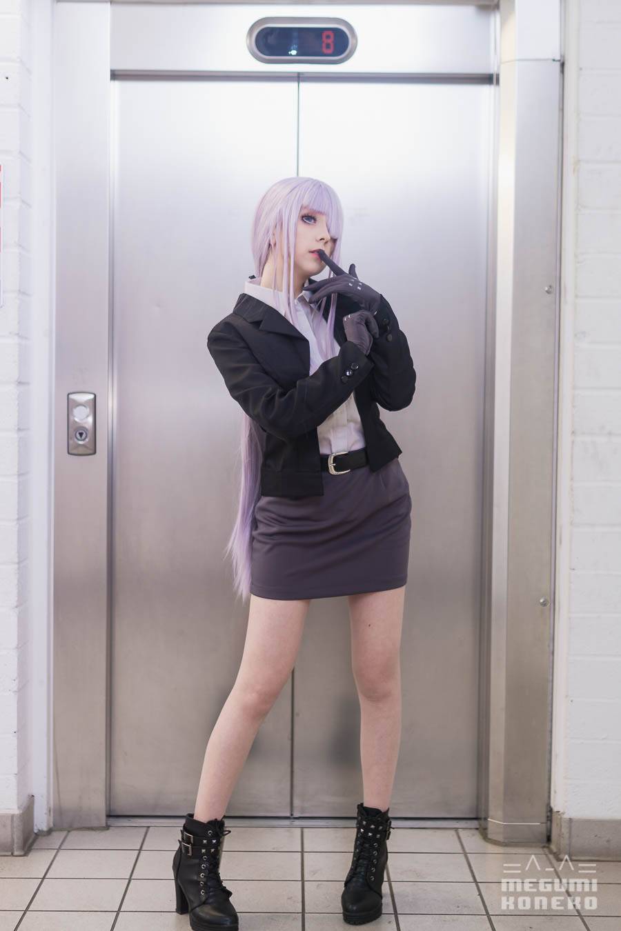 Elevators always remind of class trials... ~ Kyoko Kirigiri by Megumi Koneko | Scrolller