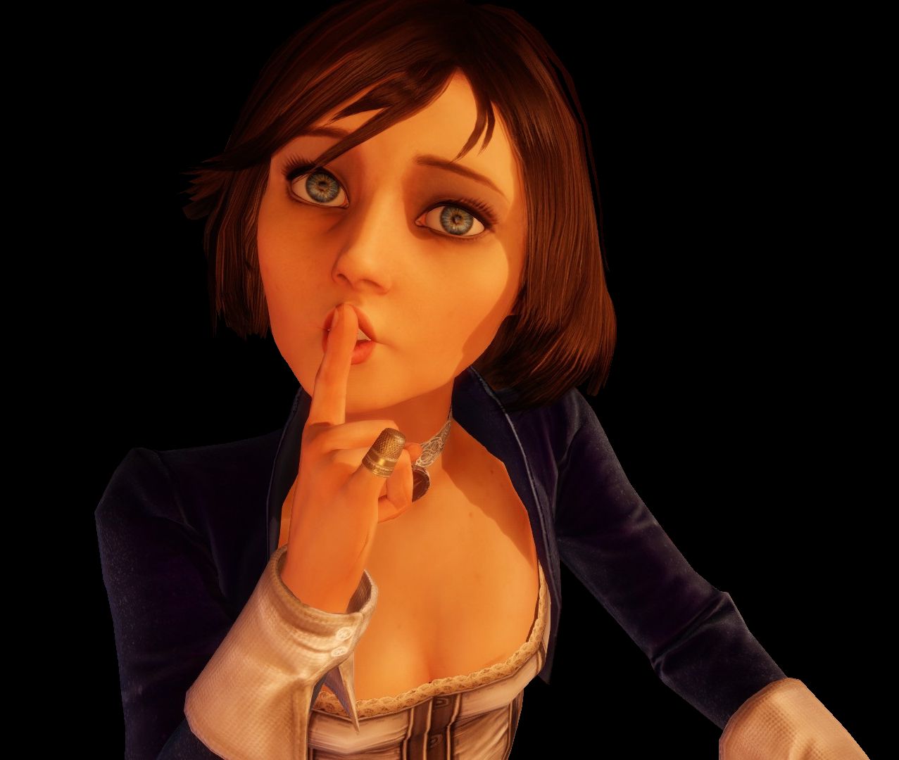 Elizabeth "Shhhh" PNG Resource | Scrolller