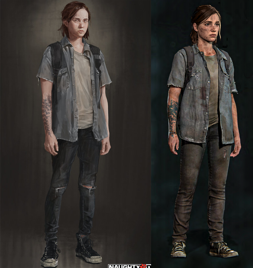 Ellie - Original Concept | Final Result | Scrolller