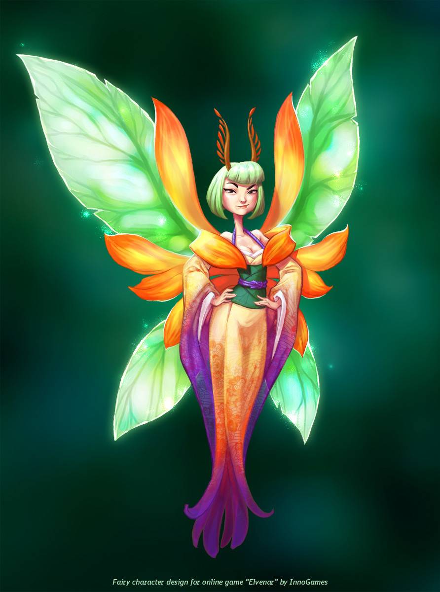 Elvenar Fairy by Olga Andriyenko | Scrolller