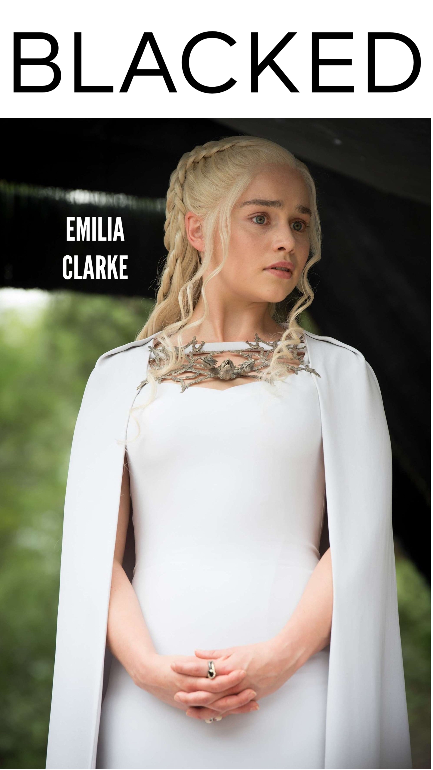 Emilia Clarke for Blacked | Scrolller