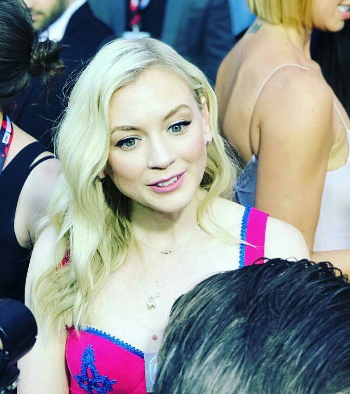 Emily for The Walking Dead 100 premiere night. | Scrolller
