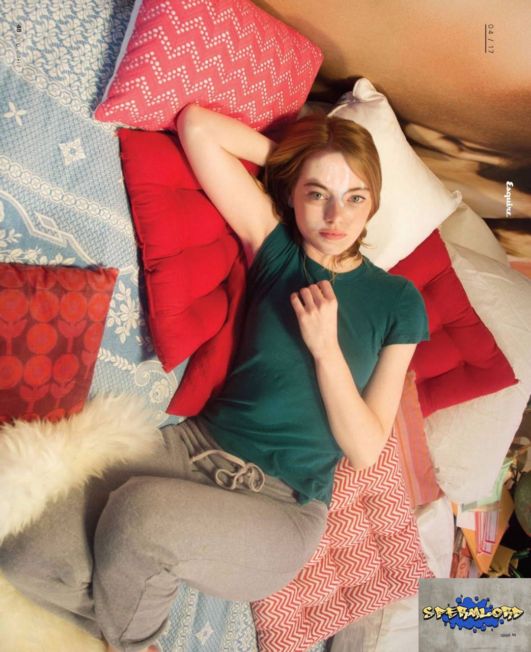 Emma Stone take some time to relax after winning the cumslut title | Scrolller