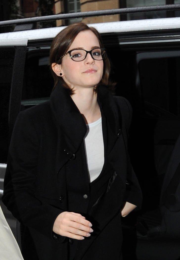 Emma Watson wearing glasses is my weakness | Scrolller
