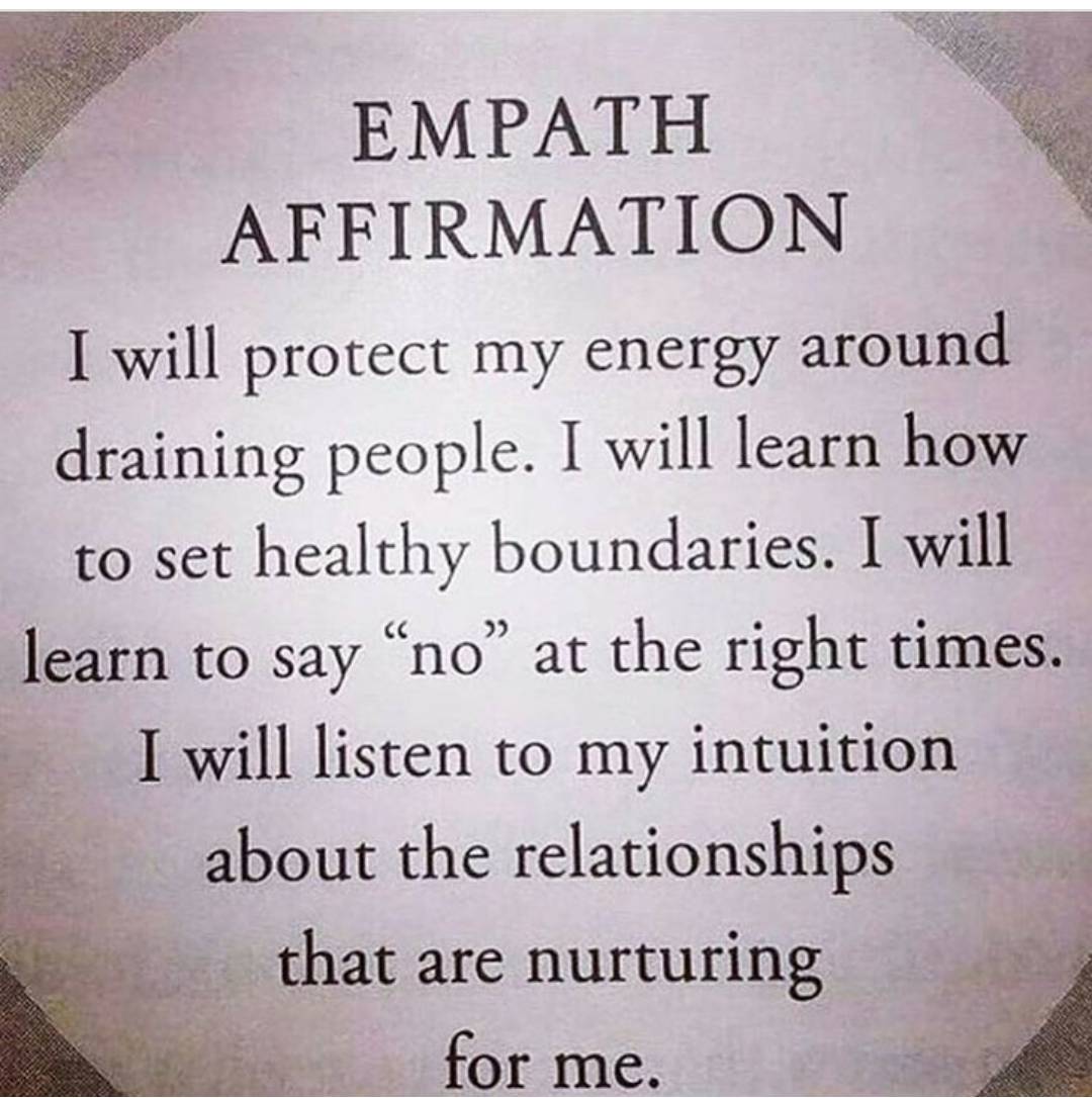 Empath Affirmation | Scrolller