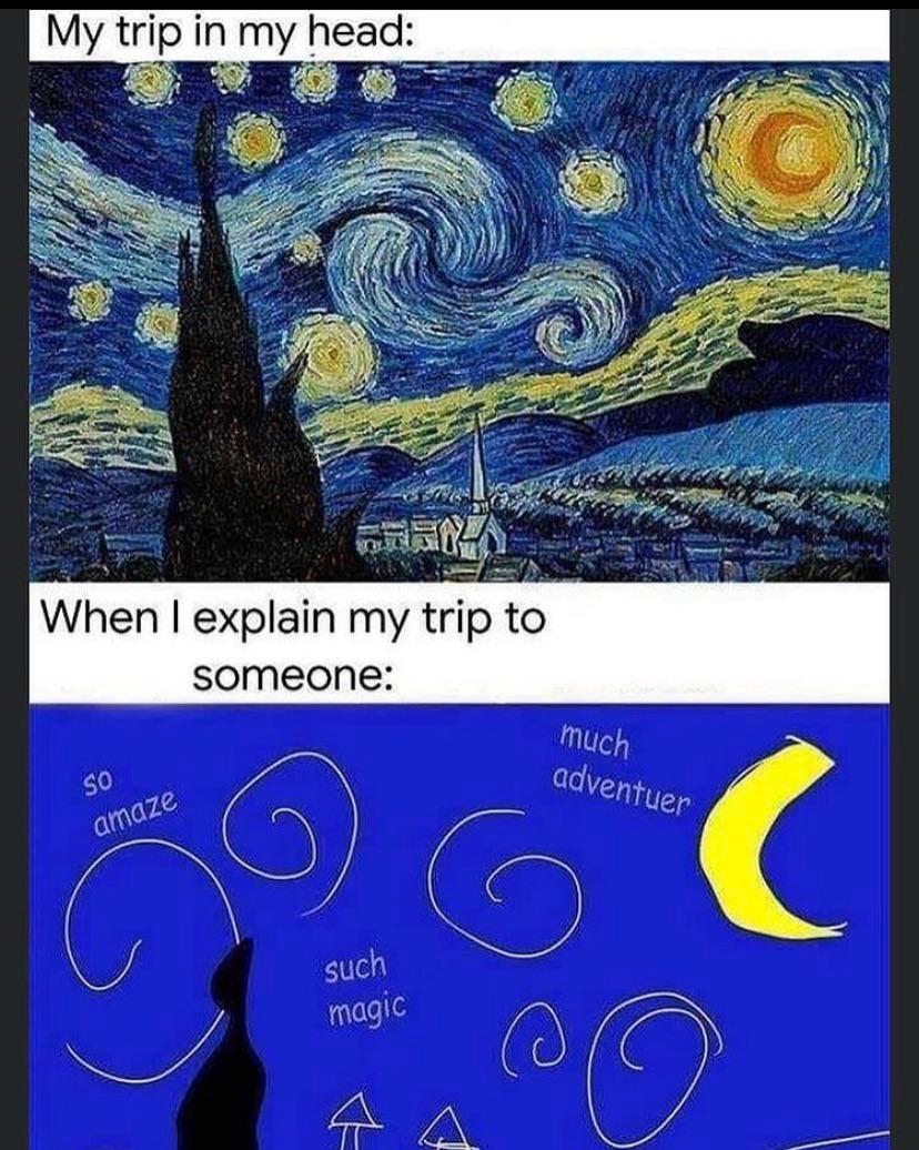 ENFP explaining thoughts to a sensor | Scrolller