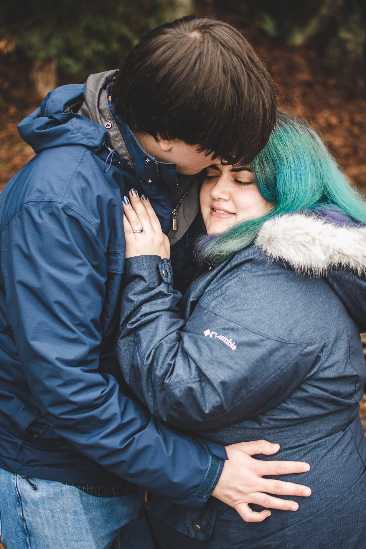Engagement photo 😍 finally got our photos! Engaged 11.17.19 and photo shoot 12.8.19. | Scrolller