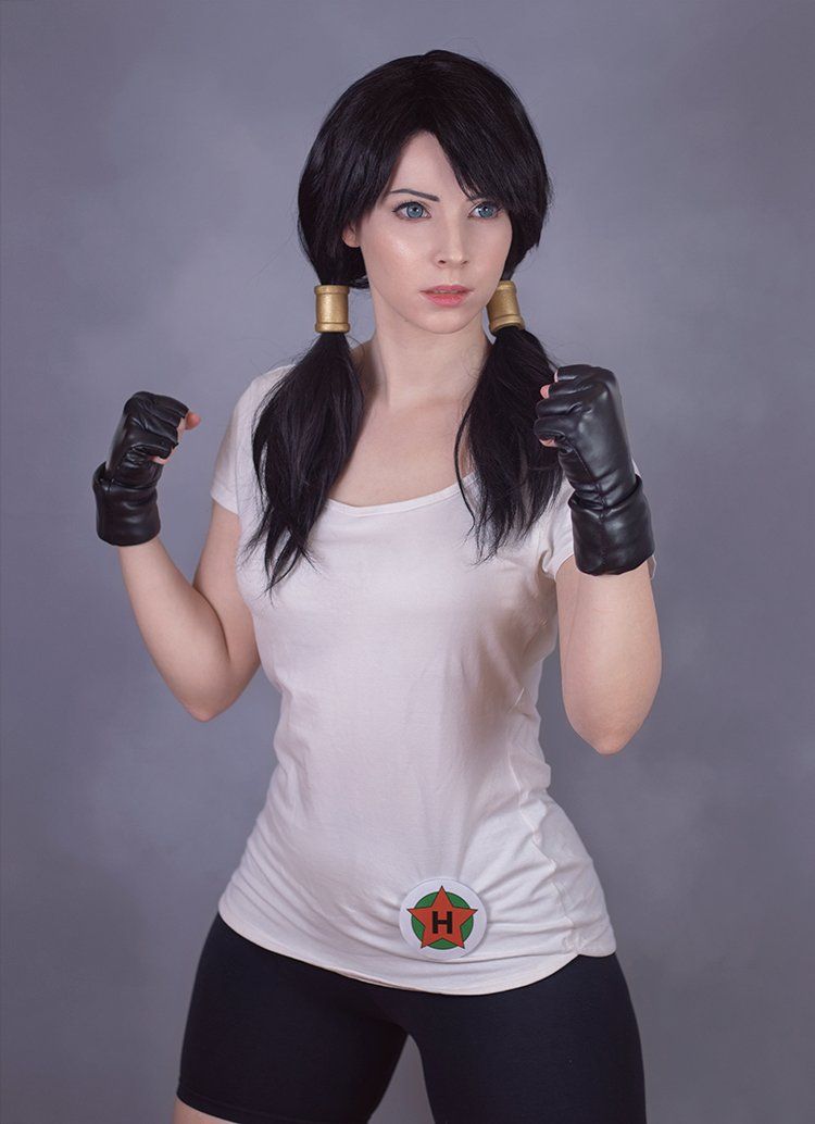 Enji Night as Videl, Dragon Ball Z | Scrolller