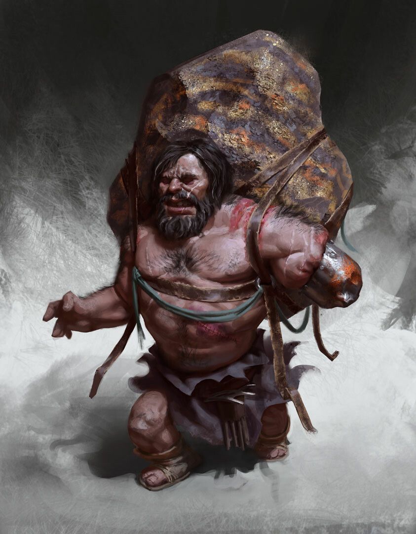 Enslaved Giant by Russell Jones | Scrolller