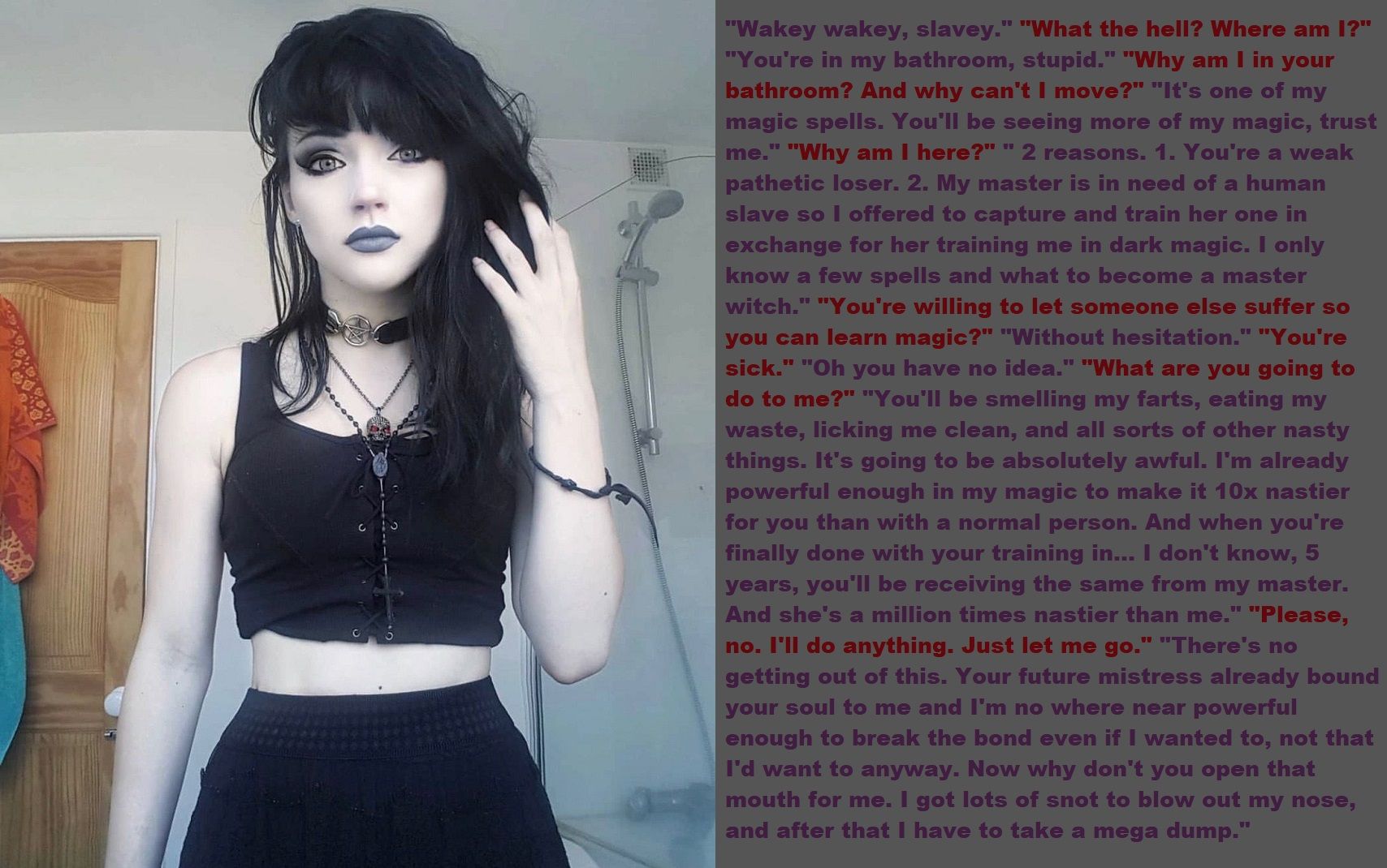 Enslaved with Dark Magic | Scrolller