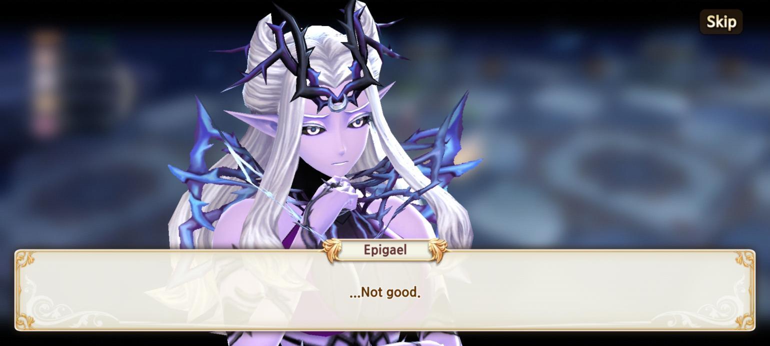 Epigael's reaction when she realises that she still hasn't been released as a KR hero | Scrolller